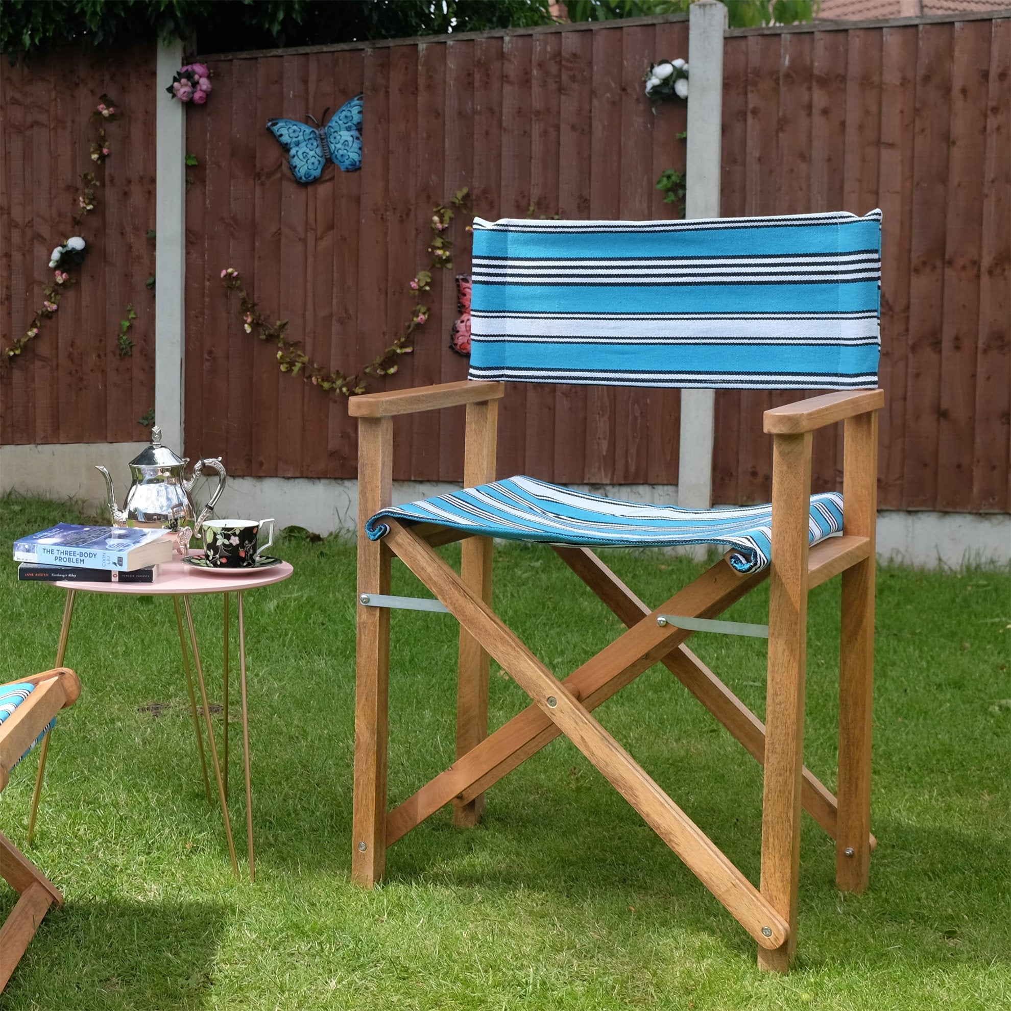 Ocean Mango Wood Folding Premium Director's Chair |Outdoor Chairs ...